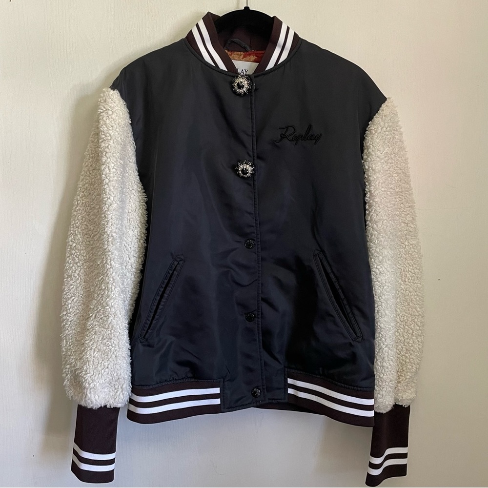 Replay Varsity Jacket - Gem